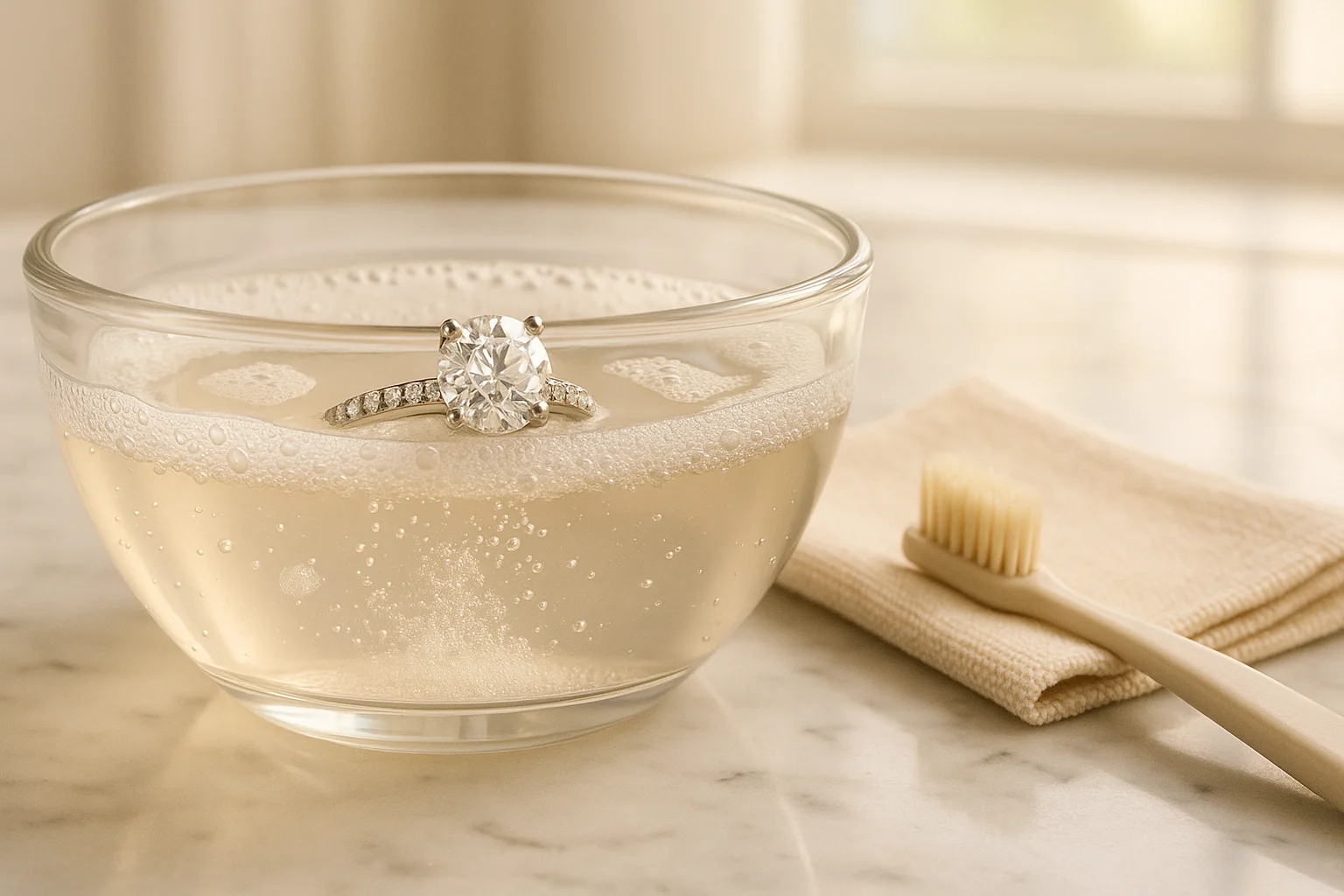 Homemade Cleaning Solution for Jewelry: 3-Ingredient Recipe